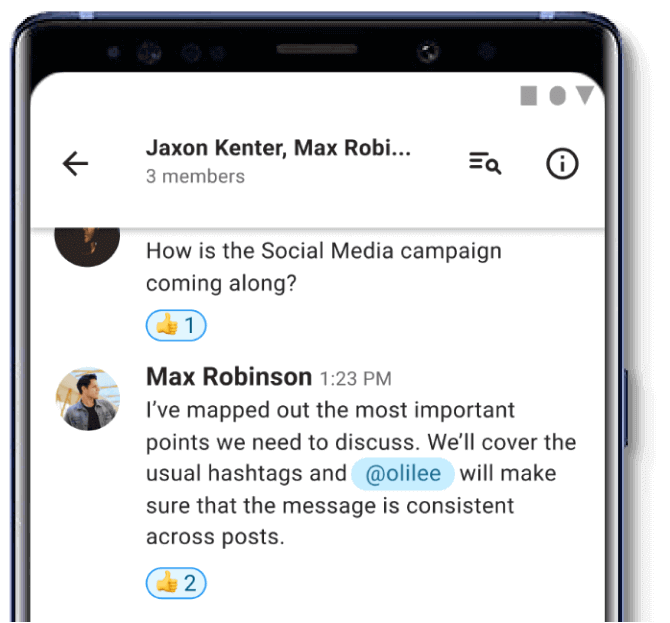 Android chat app - Pumble™