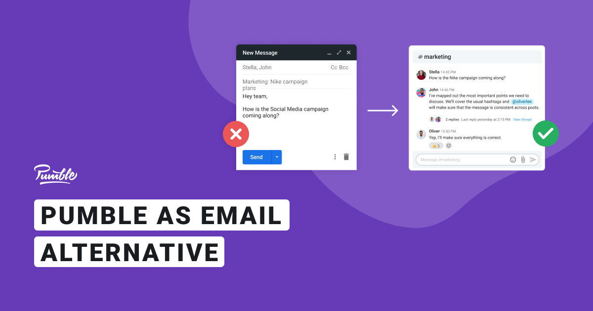 Email alternative - Pumble™