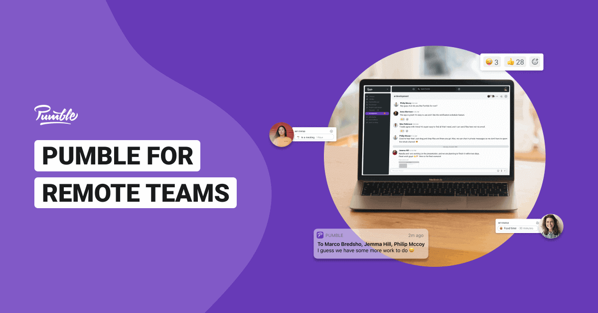 Chat app for remote teams - Pumble™