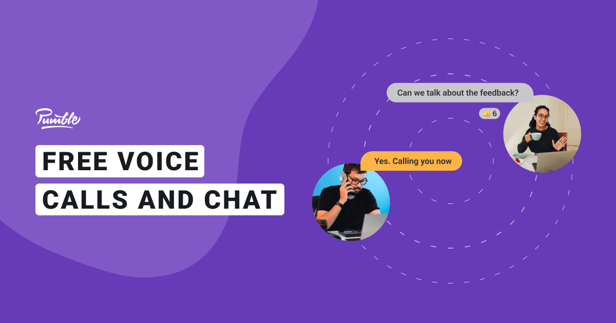 Voice calls for businesses - Pumble™