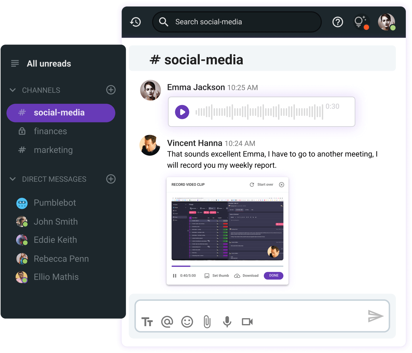 Features - Pumble™