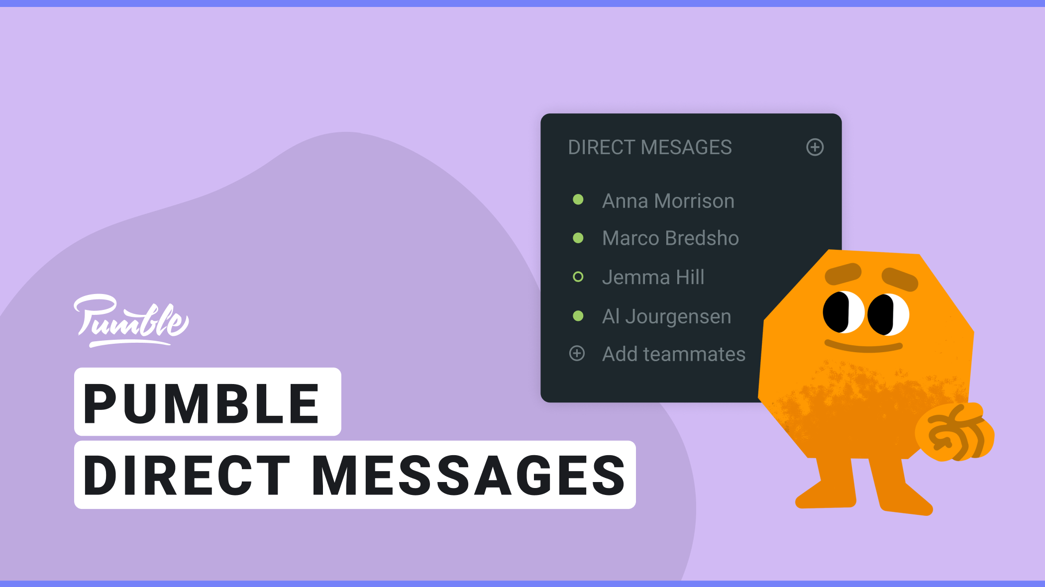 Direct Messages - Pumble™