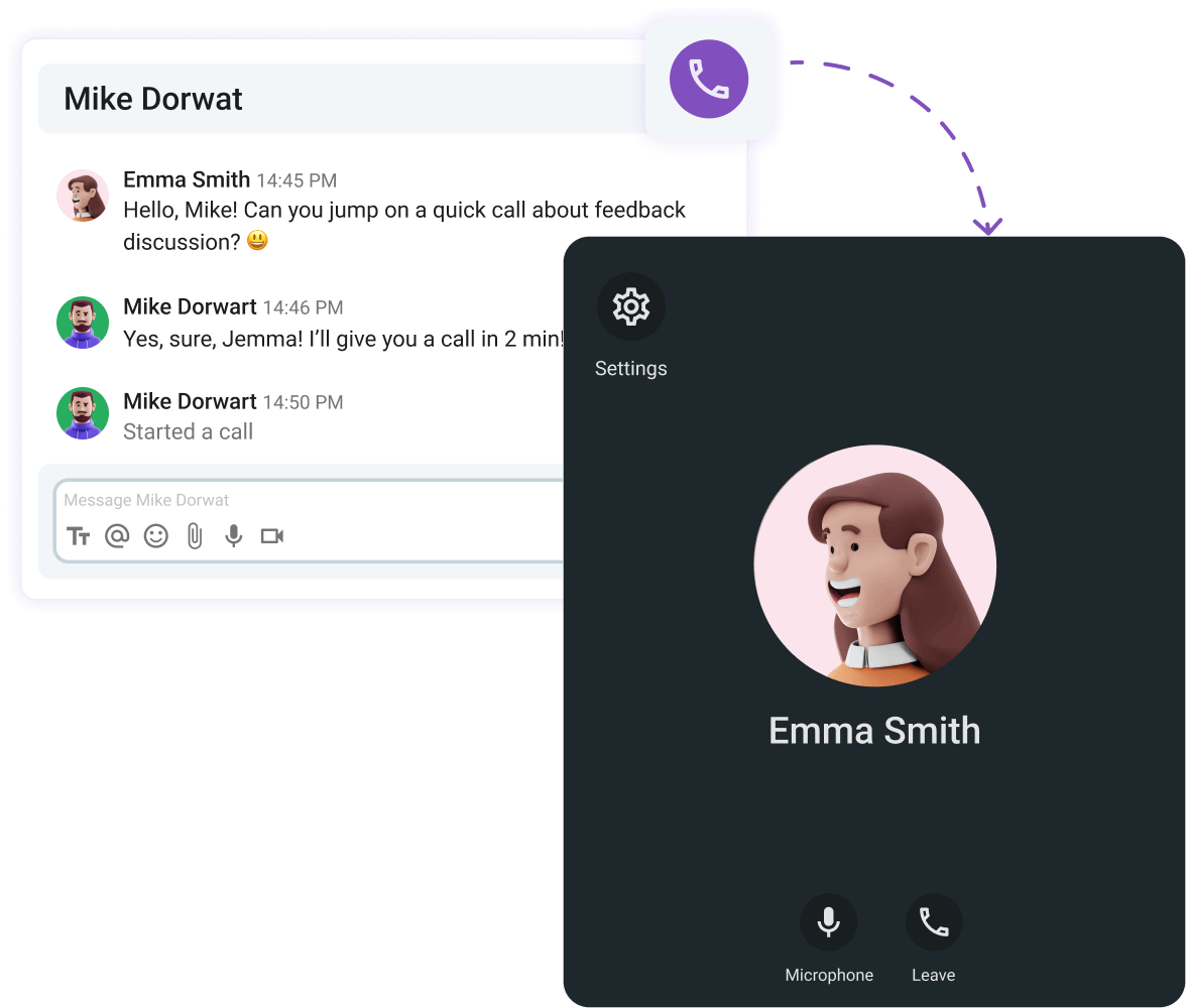 Business messaging app - Pumble™