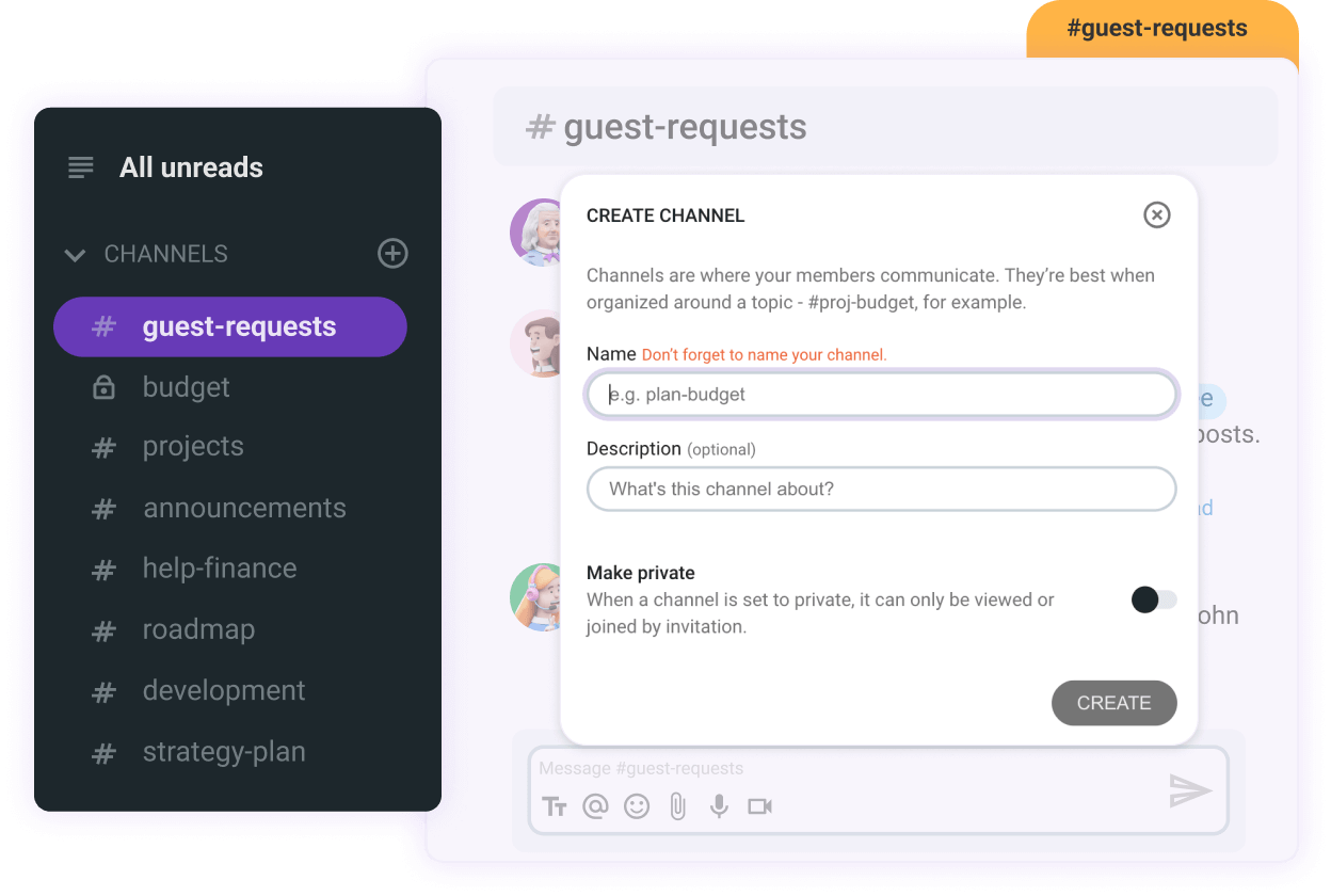 Guest access introduction - Pumble™