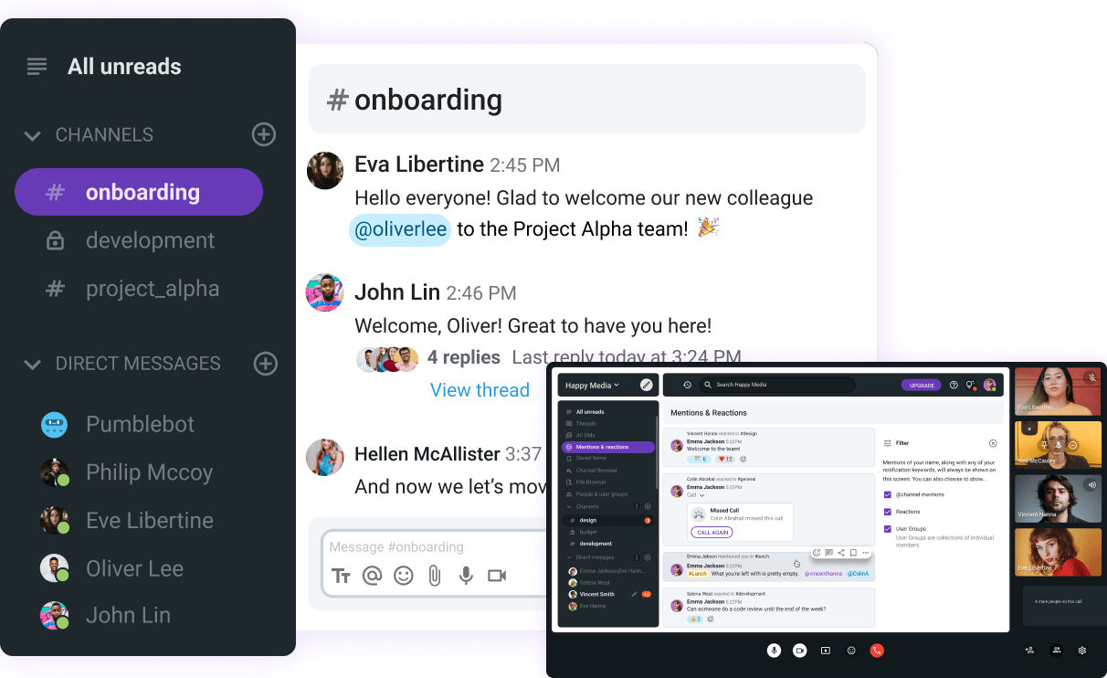 Human resources solution - Pumble™