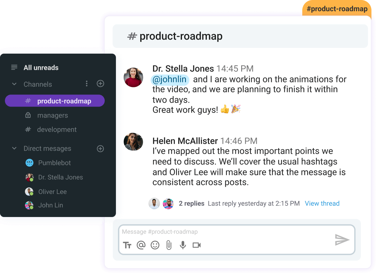 How Product teams use Pumble
