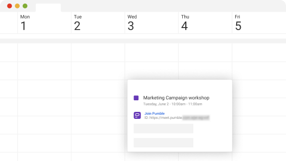 Google Calendar Integration - Connect Your Apps with Pumble