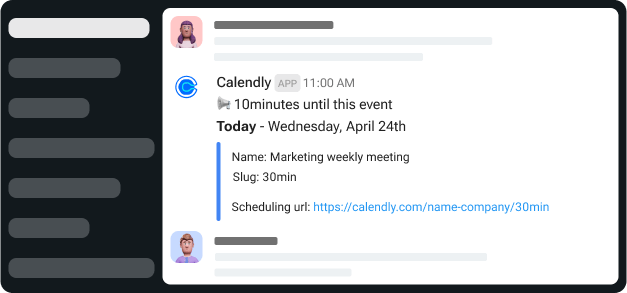 Calendly Integration - Connect Your Apps with Pumble