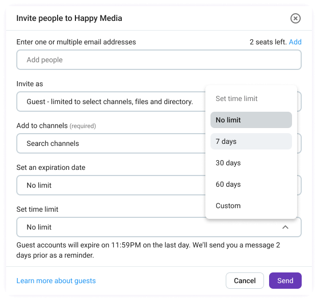 Guest access introduction - Pumble™