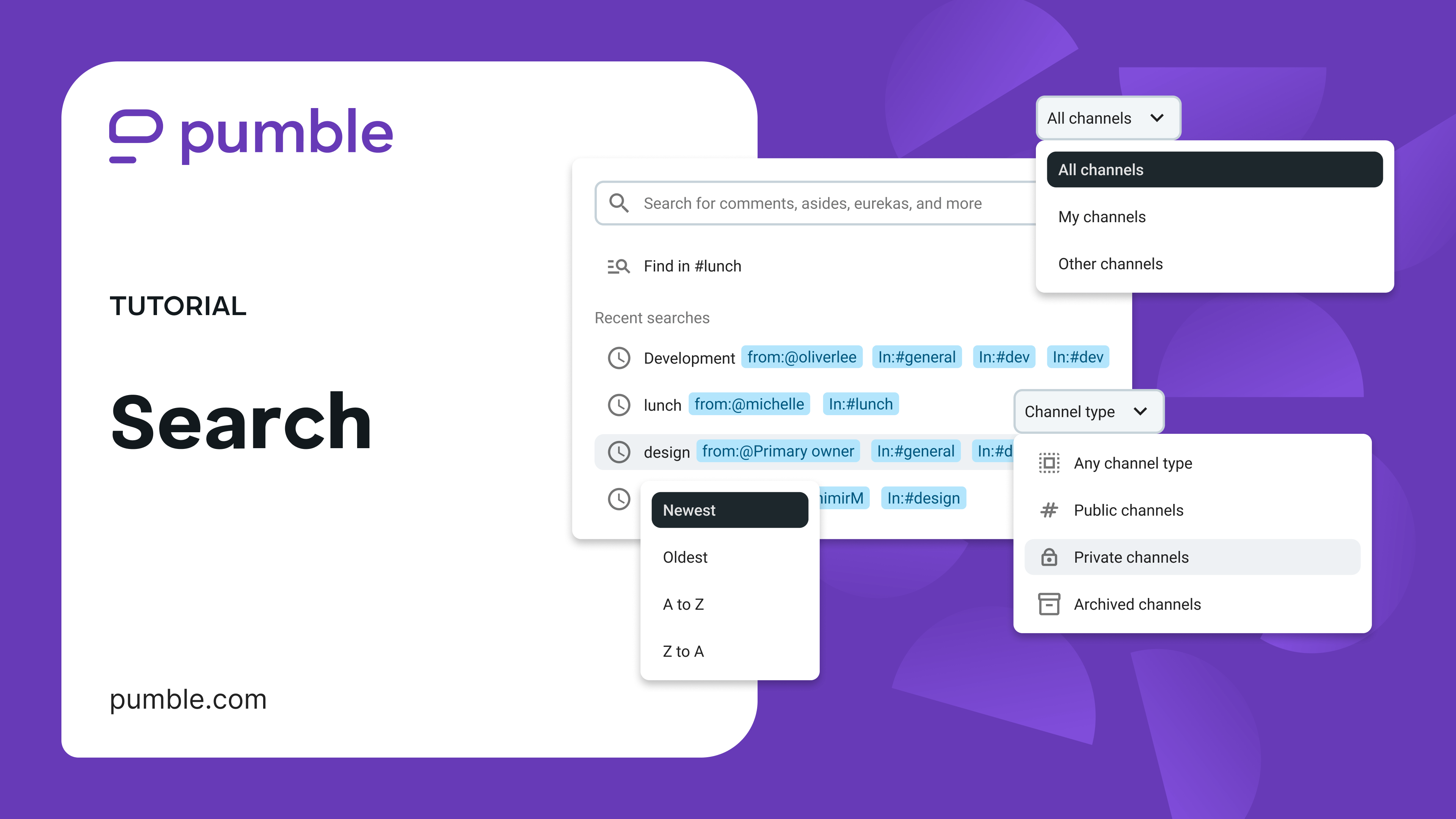 Knowledge sharing - Pumble™