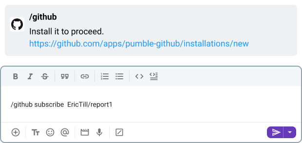 GitHub Integration - Connect Your Apps with Pumble