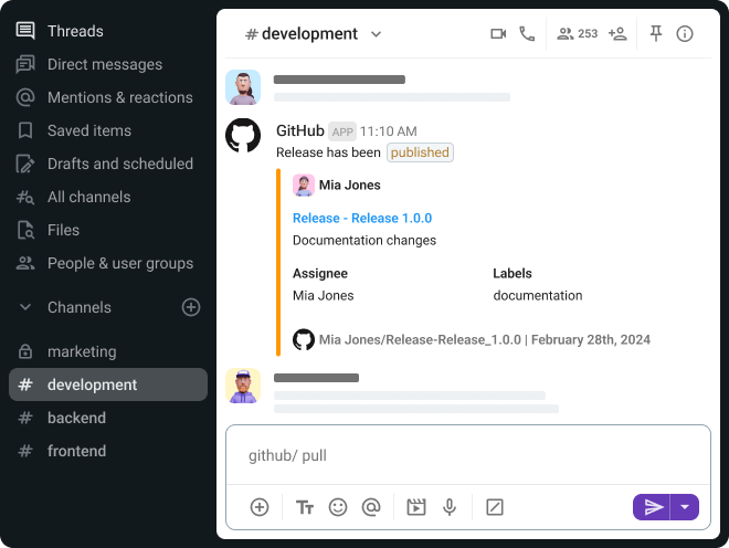 GitHub Integration - Connect Your Apps with Pumble