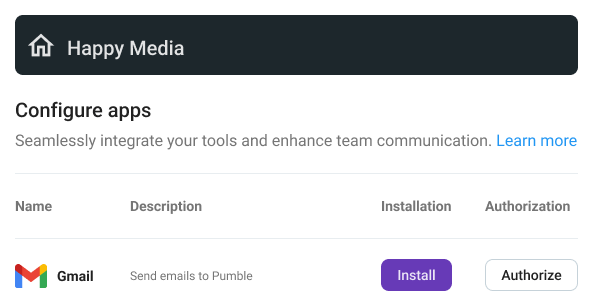 Gmail Integration - Connect Your Apps with Pumble