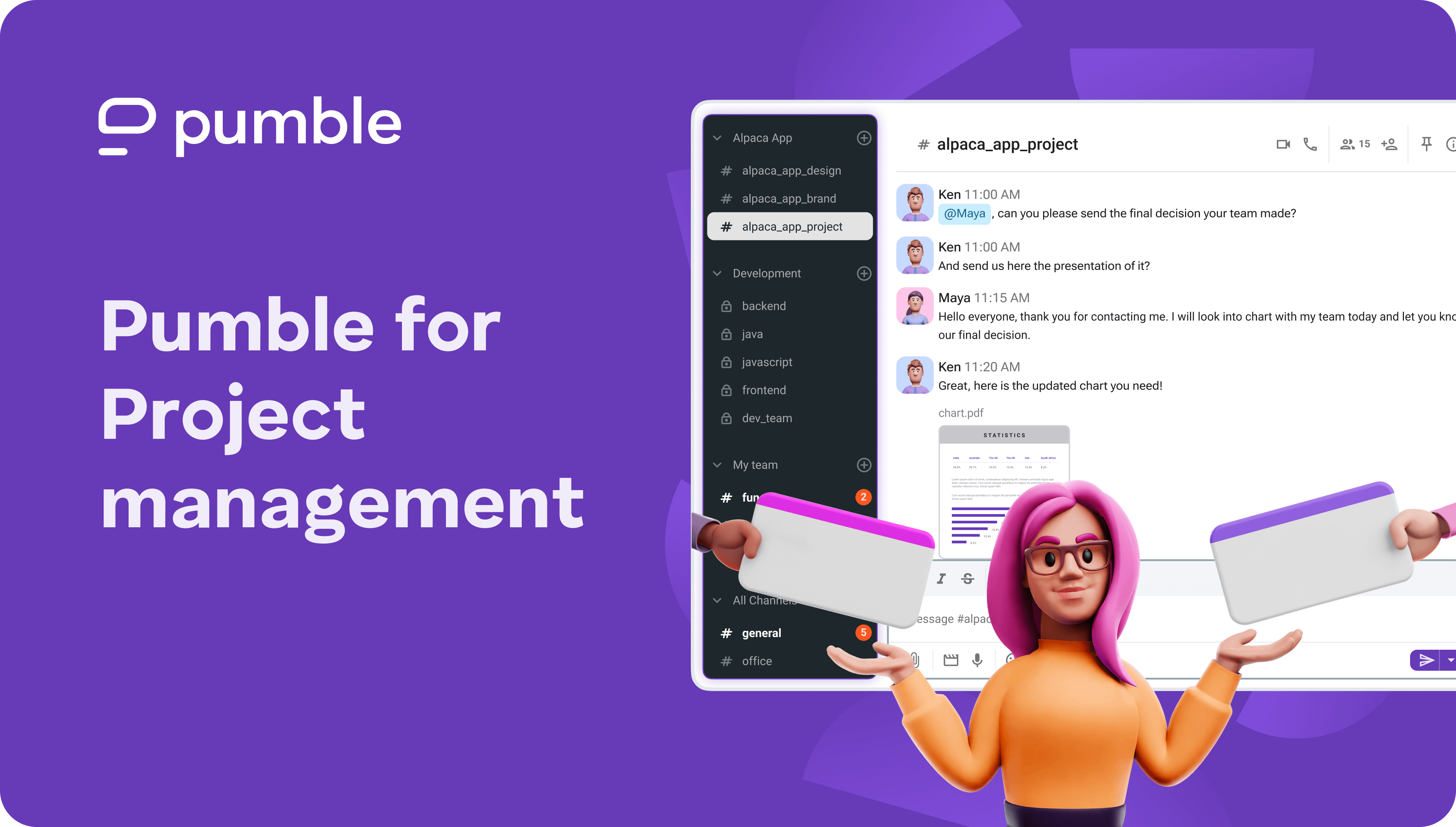 Project Management - Pumble™