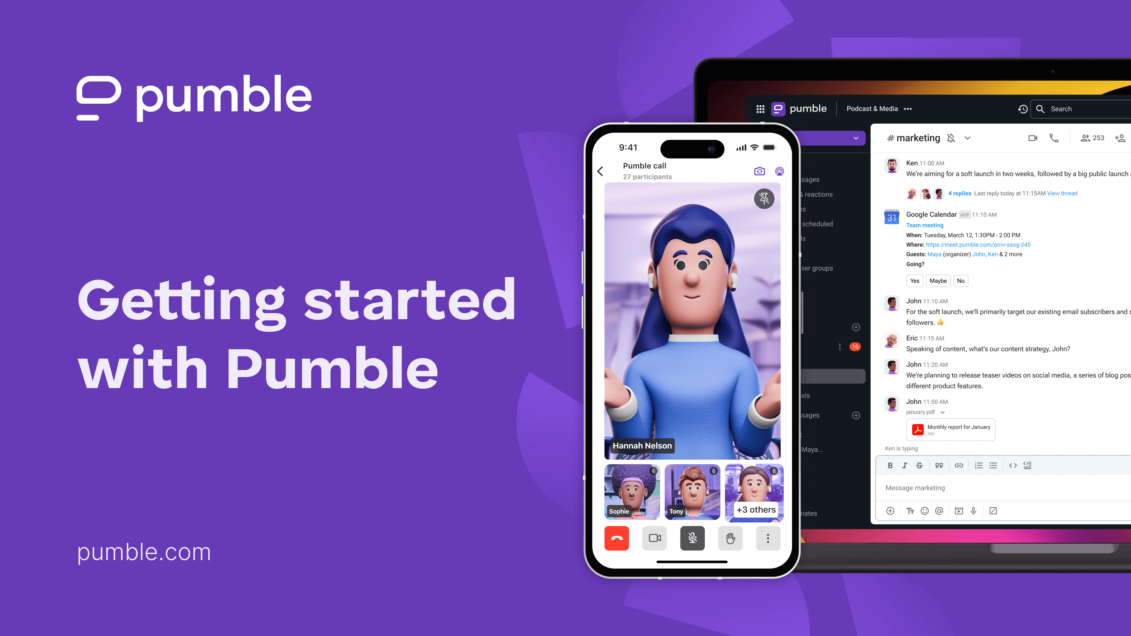 Team Collaboration Tutorials - Pumble™