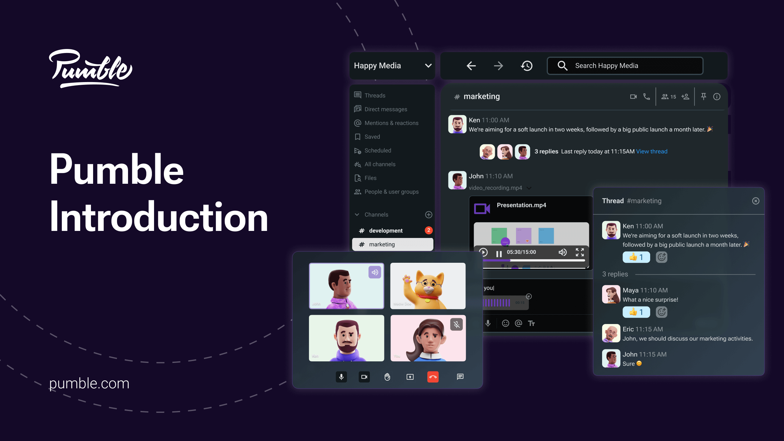 Team Collaboration Tutorials - Pumble™