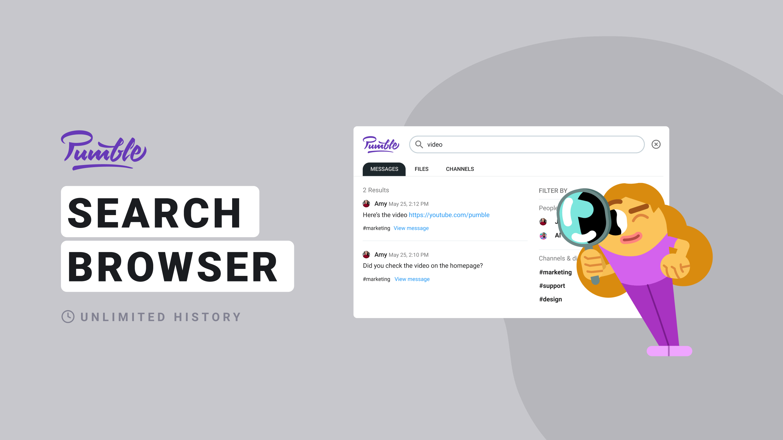 Knowledge sharing - Pumble™