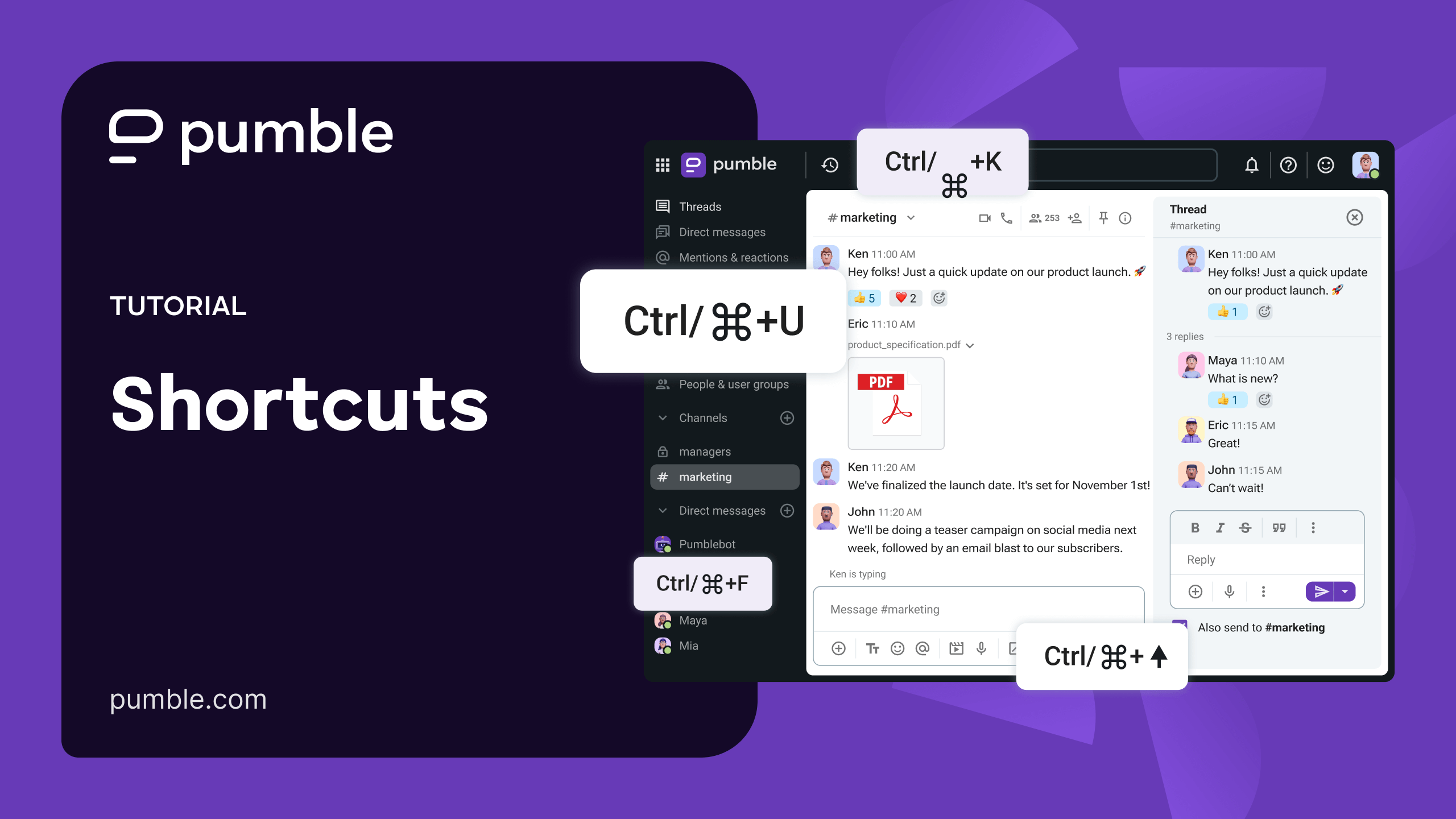 Team Collaboration Tutorials - Pumble™