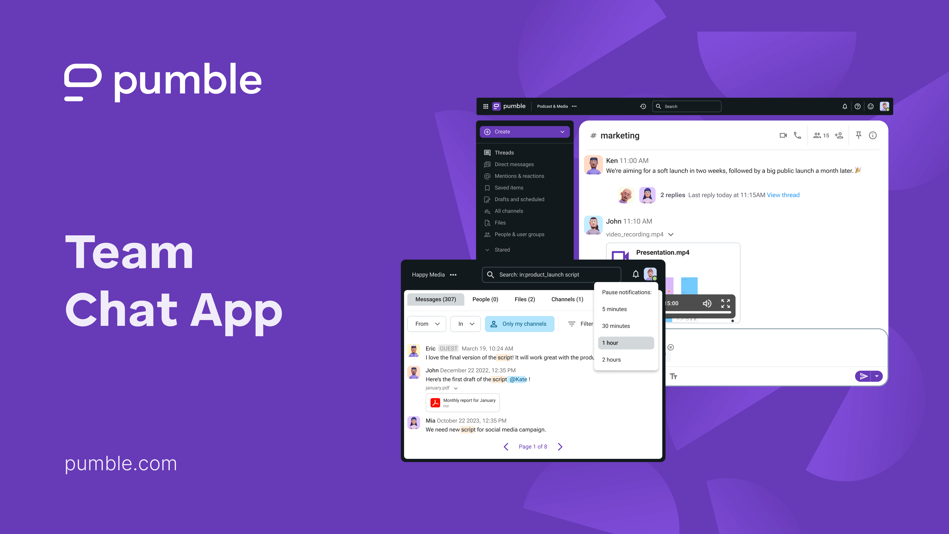 Team Collaboration Tutorials - Pumble™