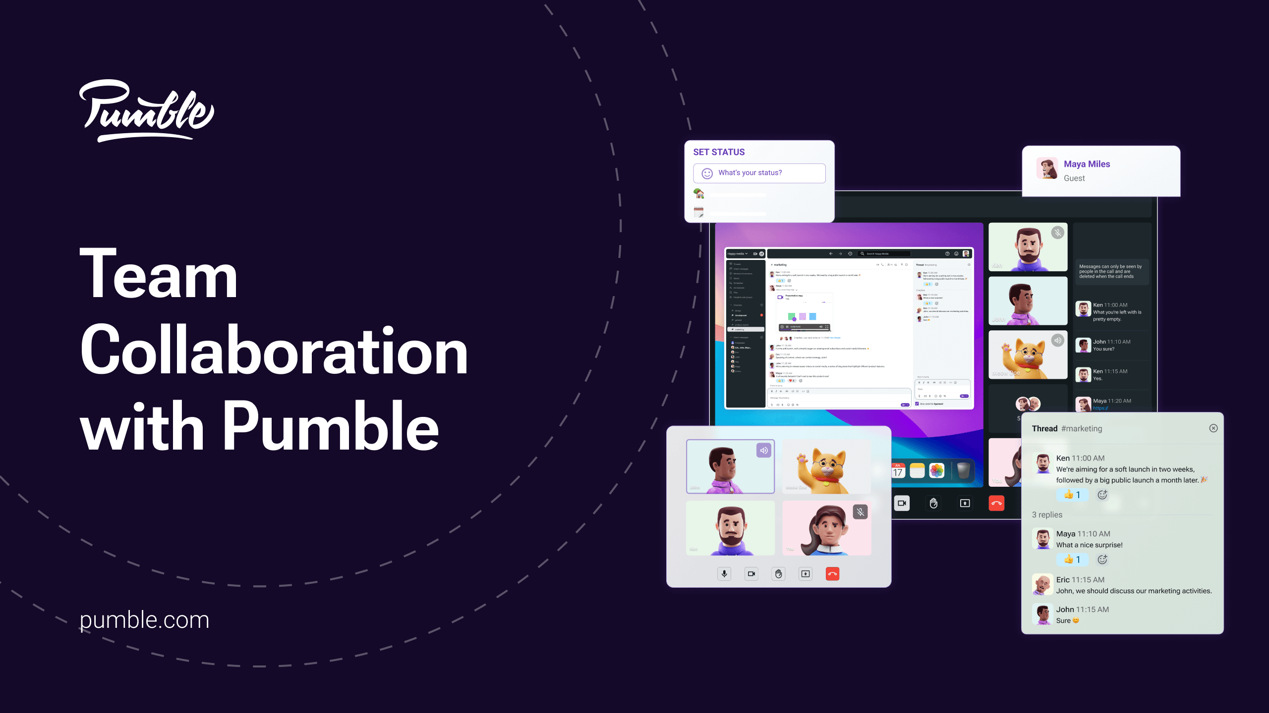 Team Collaboration Tutorials - Pumble™