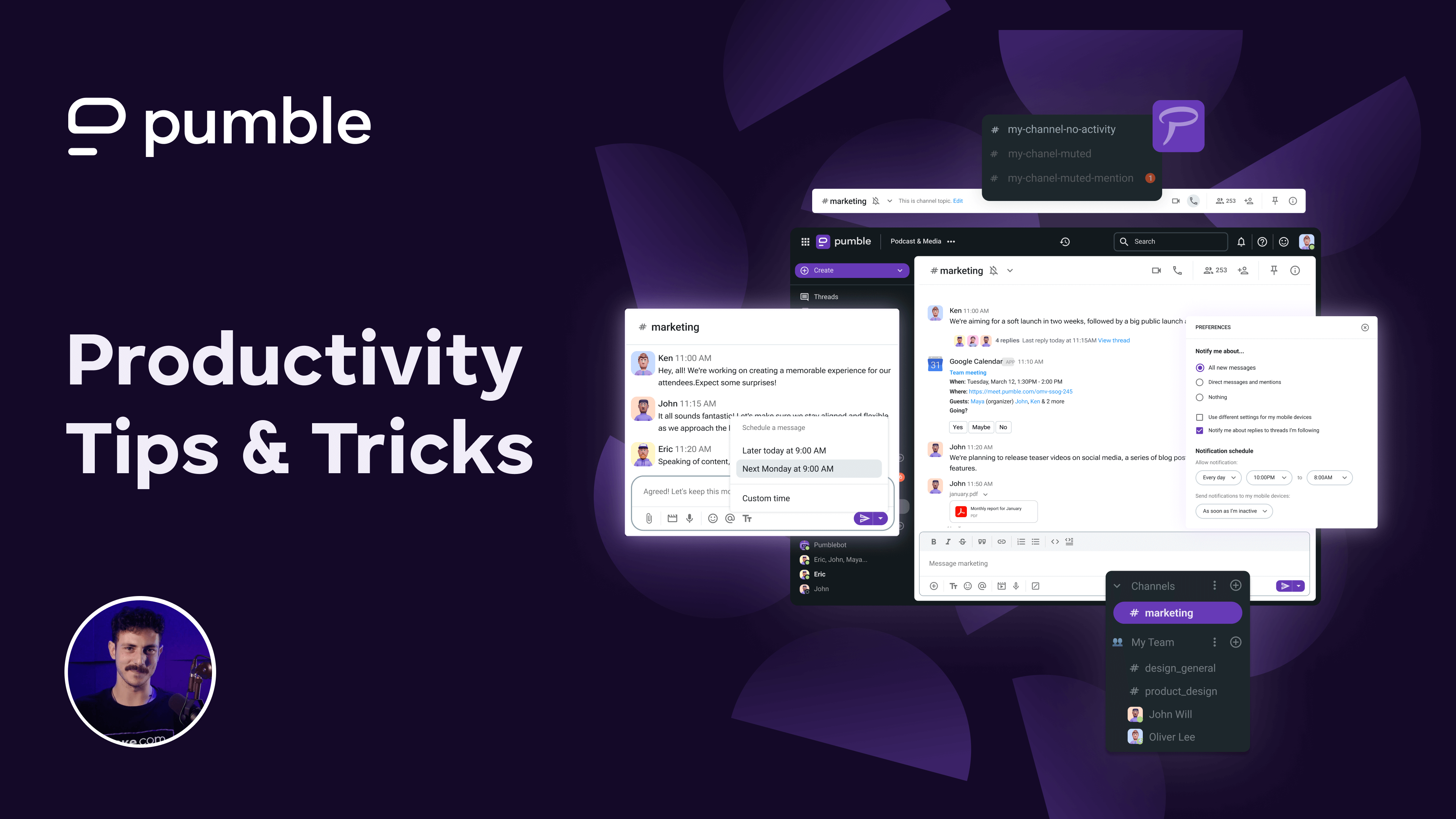 Team Collaboration Tutorials - Pumble™