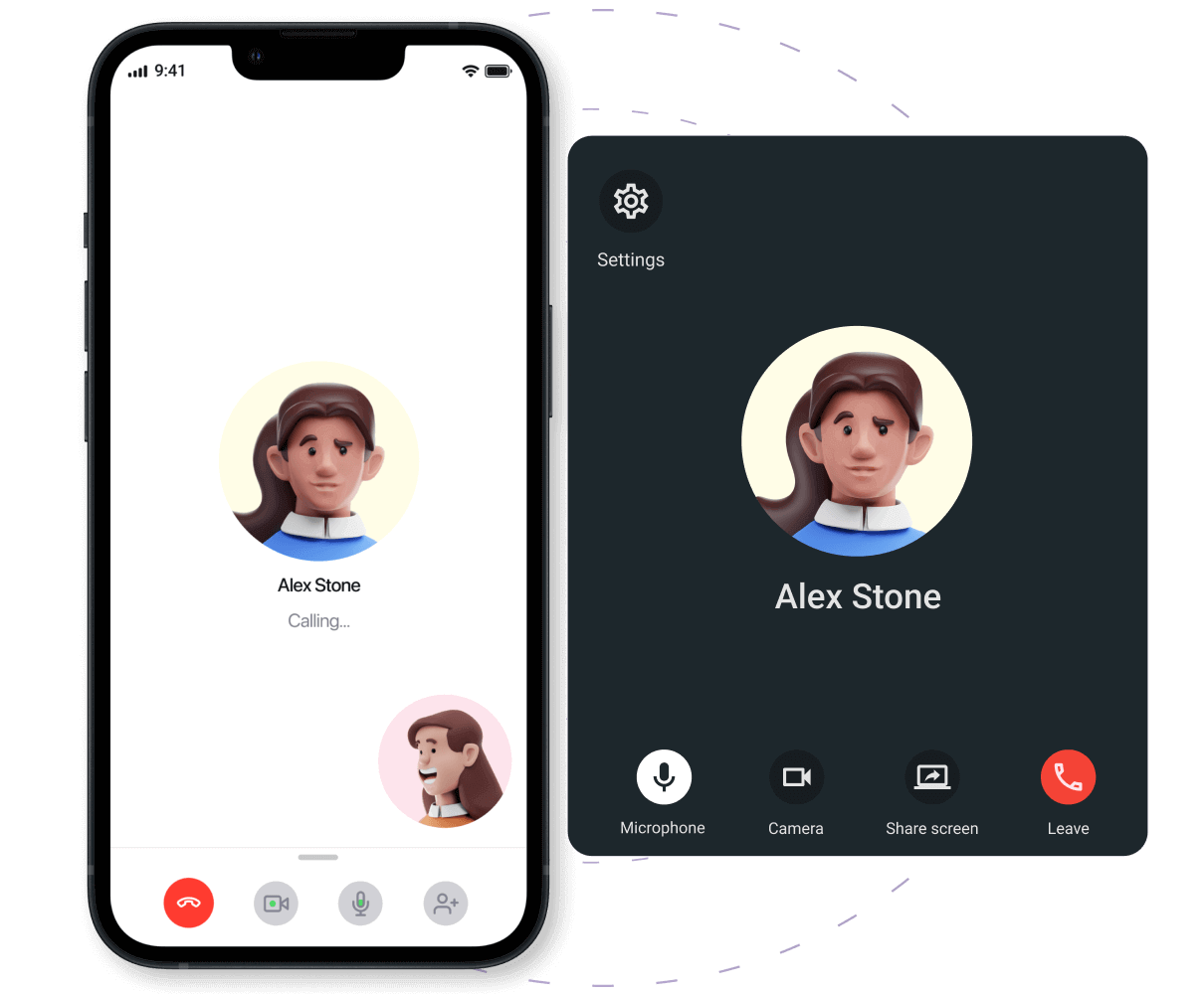 Voice calls for businesses - Pumble™
