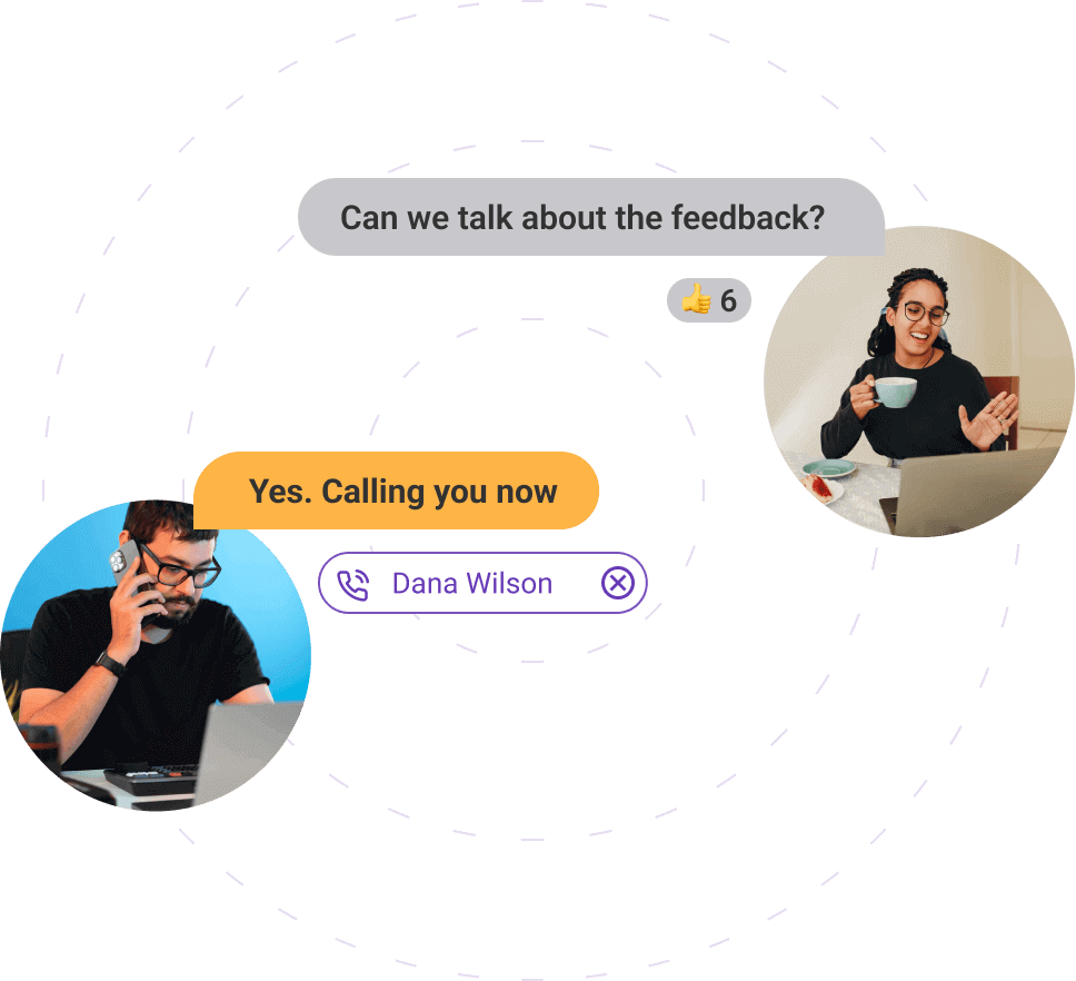 Voice calls for business - Pumble™