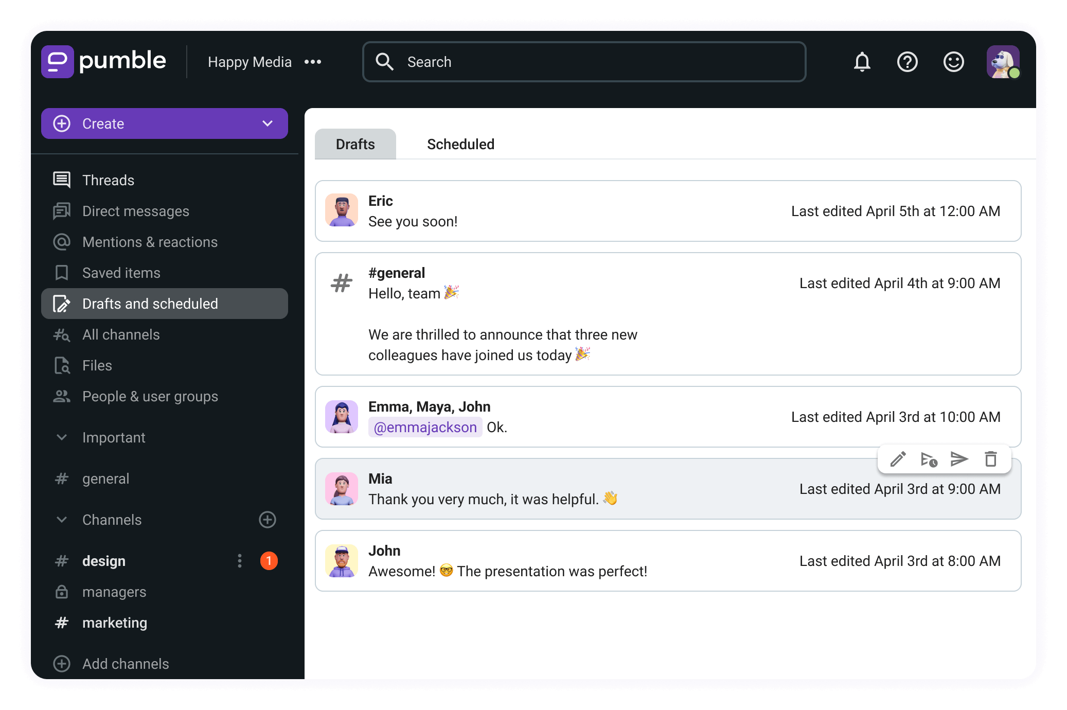 What is New - Pumble™