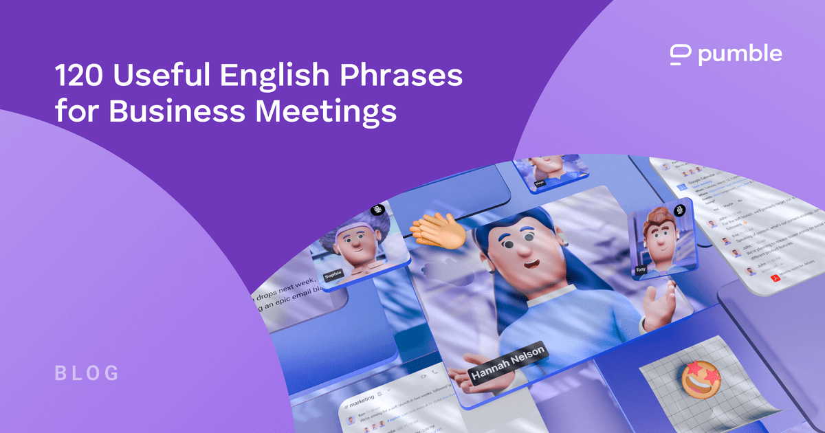 120+ Useful English Phrases for Business Meetings