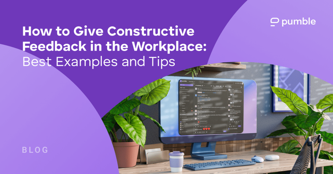 Constructive Feedback in the Workplace: Examples and Tips