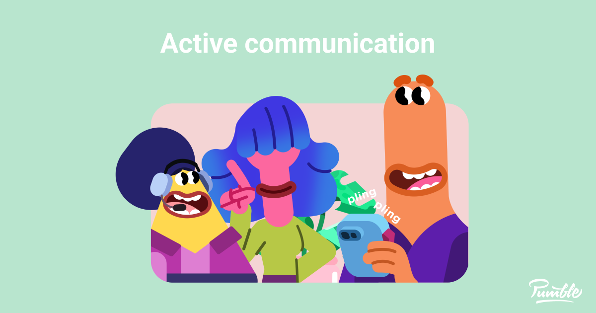 Understanding active communication at the workplace – Pumble Blog