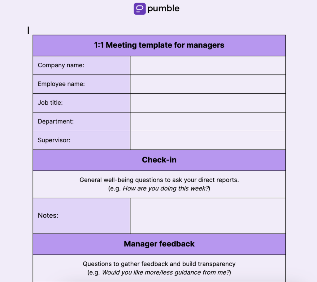 1-on-1 Meeting Guide: Templates, Questions, and Expert Tips