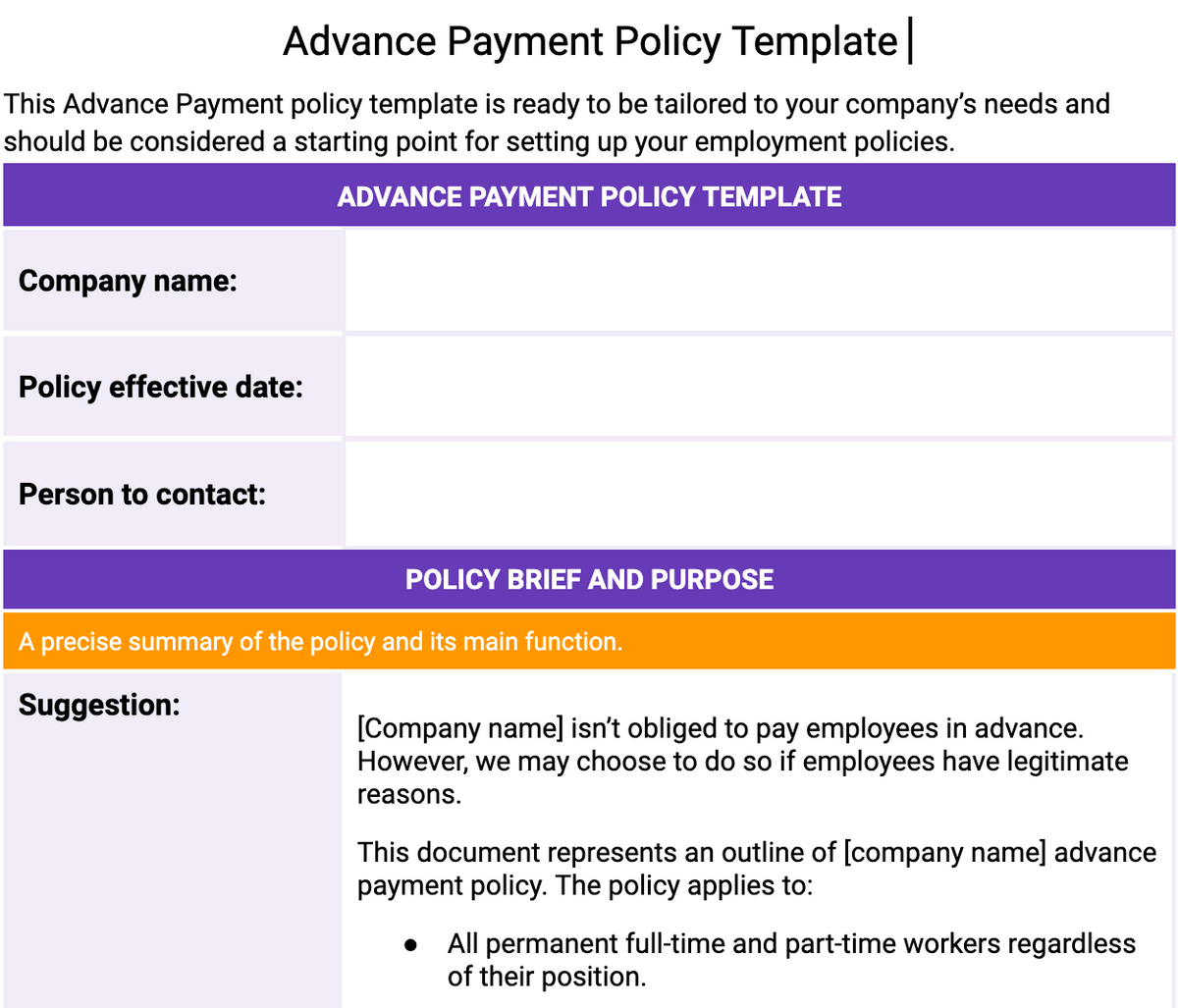How to Ask For Advance Payment Professionally - Pumble Blog