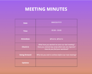 How to Write Effective Meeting Minutes: Best Tips, Examples, and 4 ...