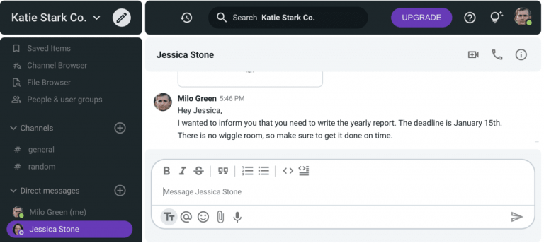 Direct Communication in the Workplace