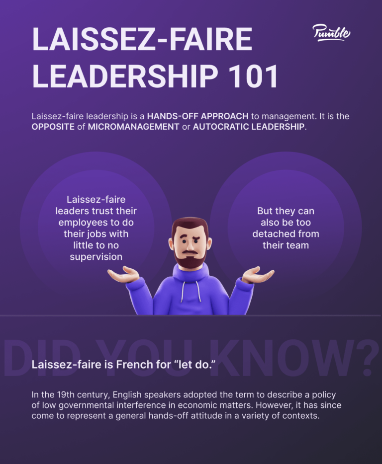 Laissez-faire leadership: characteristics, pros & cons