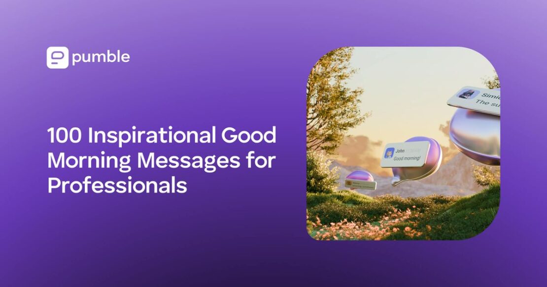 100 Good Morning Messages to Boost Workplace Morale