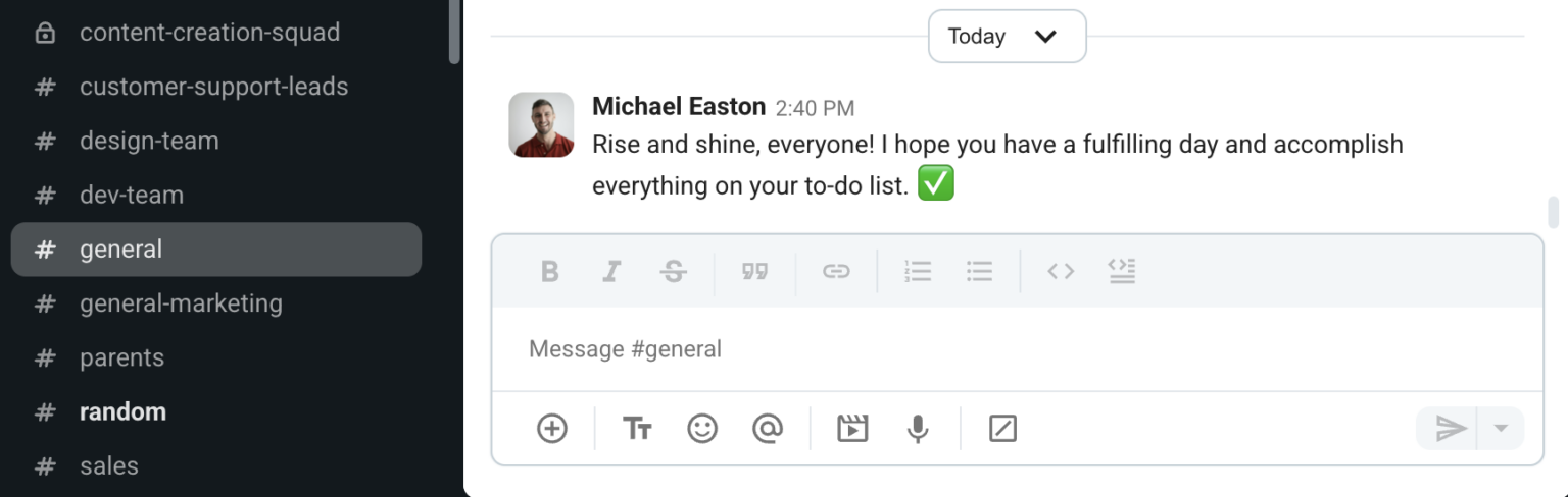 100+ Good Morning Messages to Boost Workplace Morale