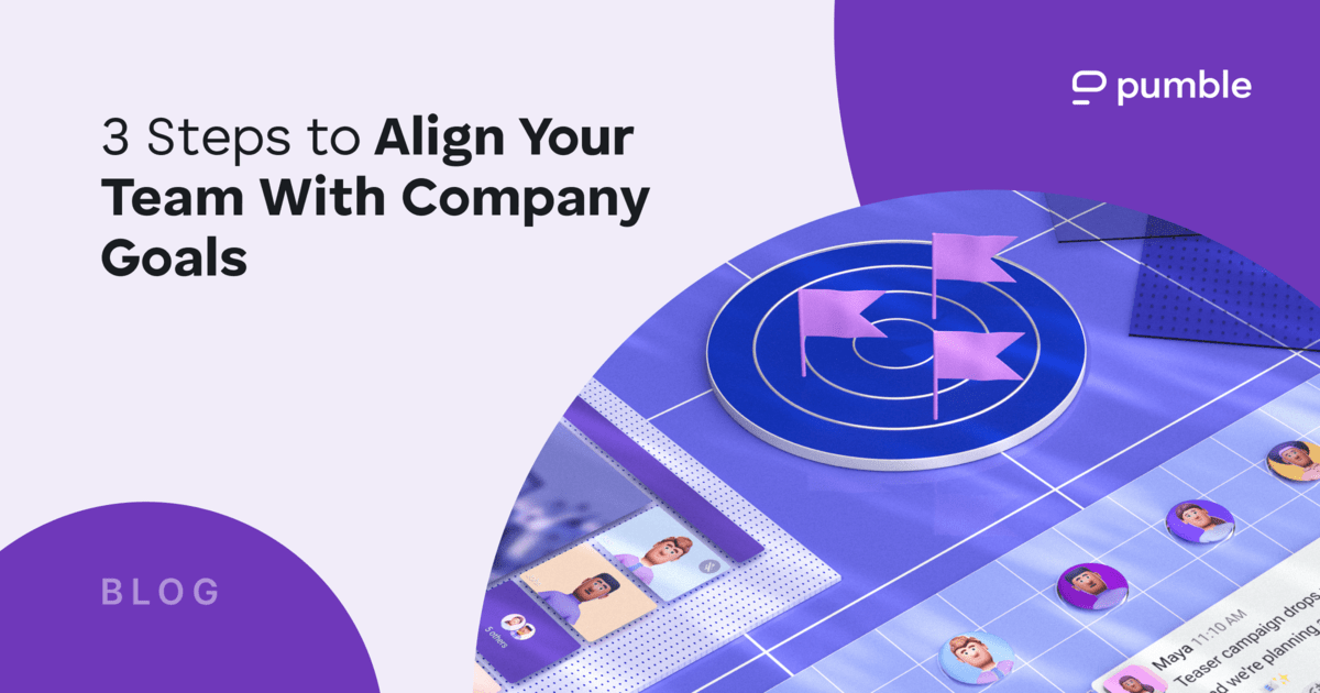 How to Align Your Team With Company Goals in 3 Steps