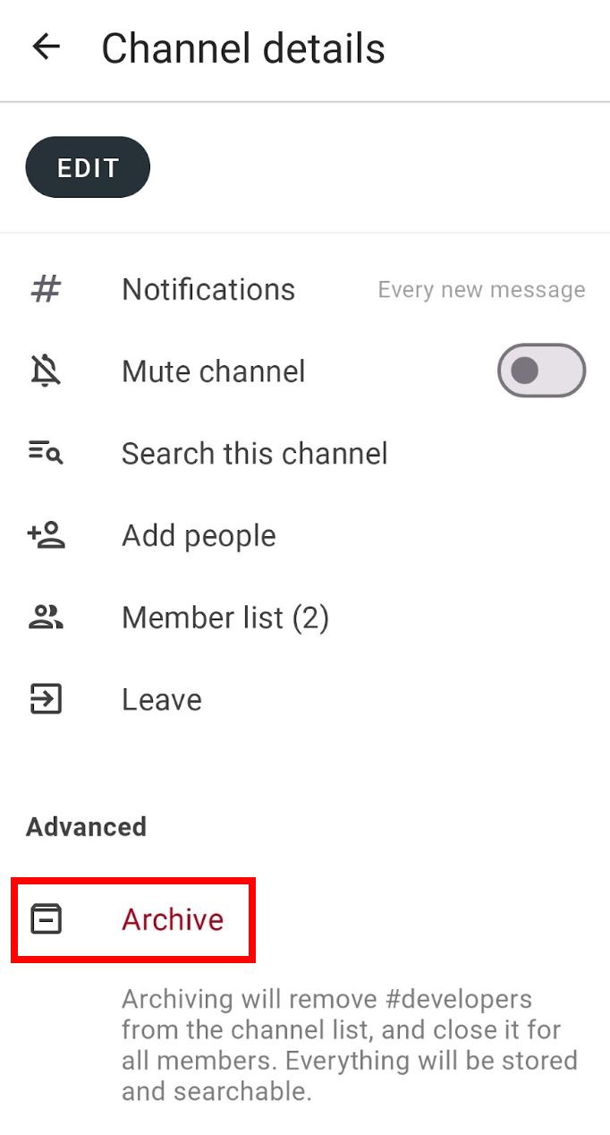Delete or Archive a Channel - Pumble Help
