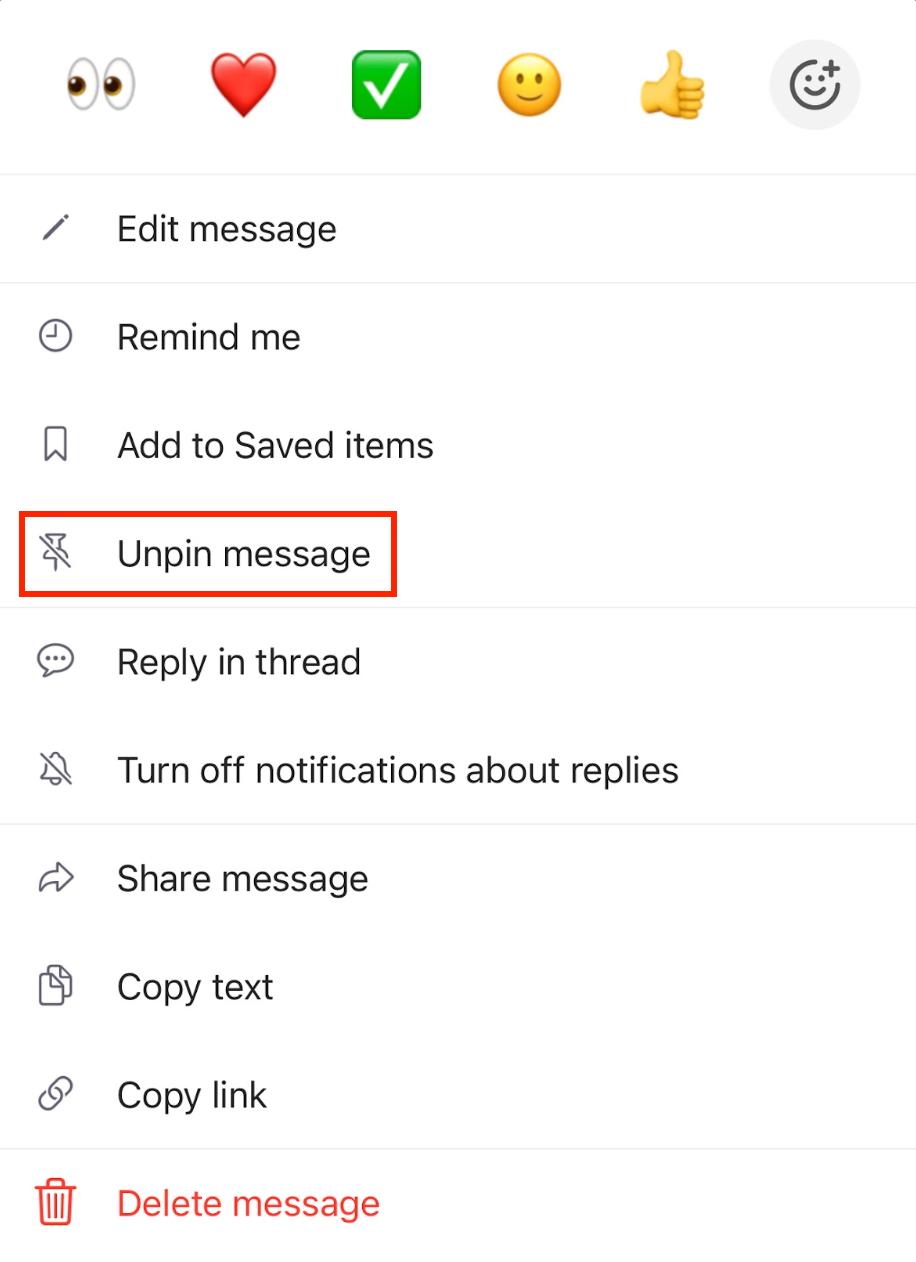 Pin Messages - Pumble Help