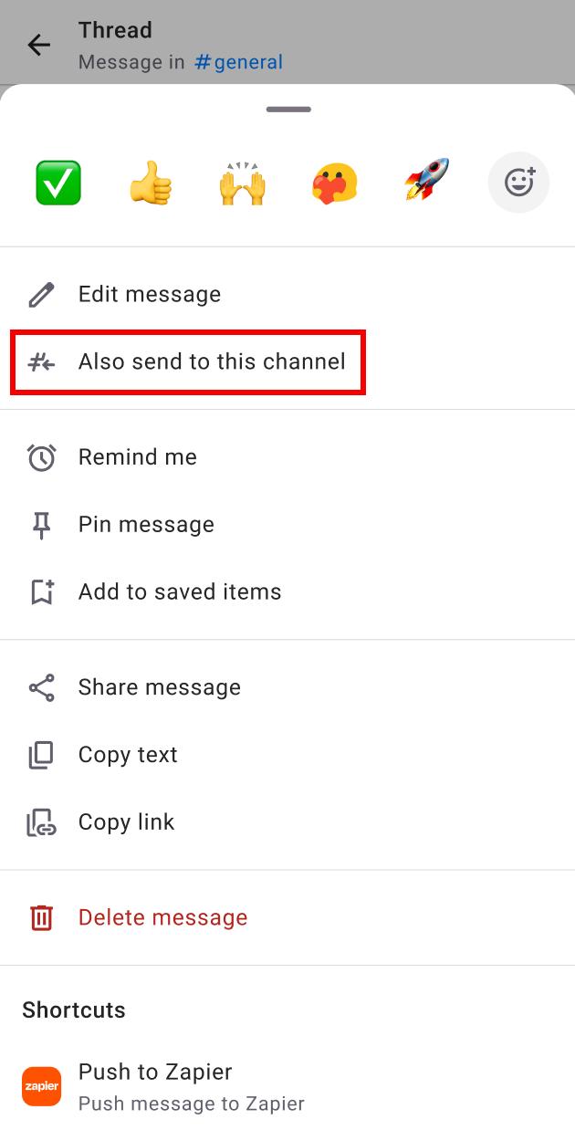 Organize Conversations With Threads - Pumble Help