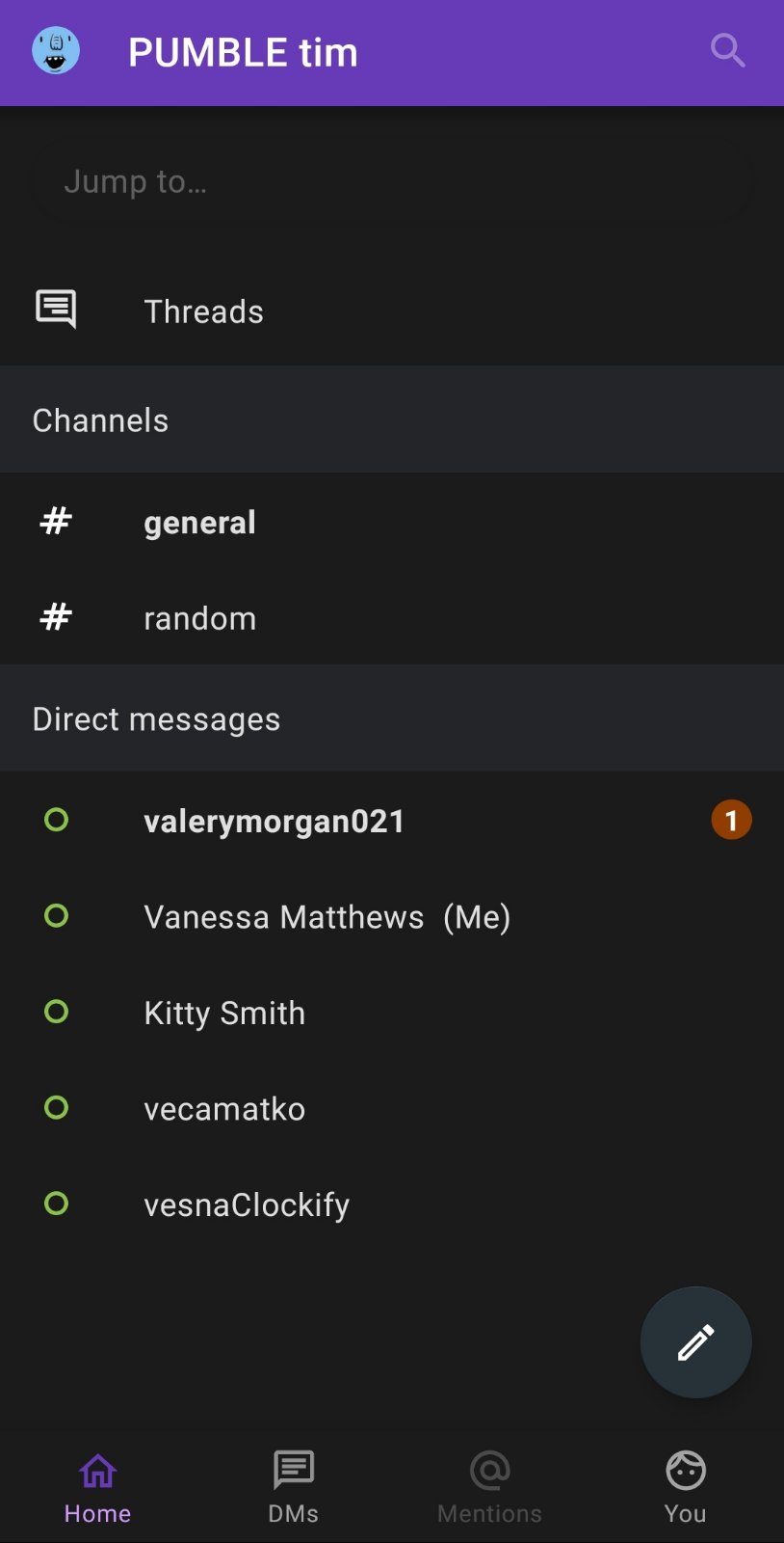 Pumble for Mobile (Android, iOS) - Pumble Help
