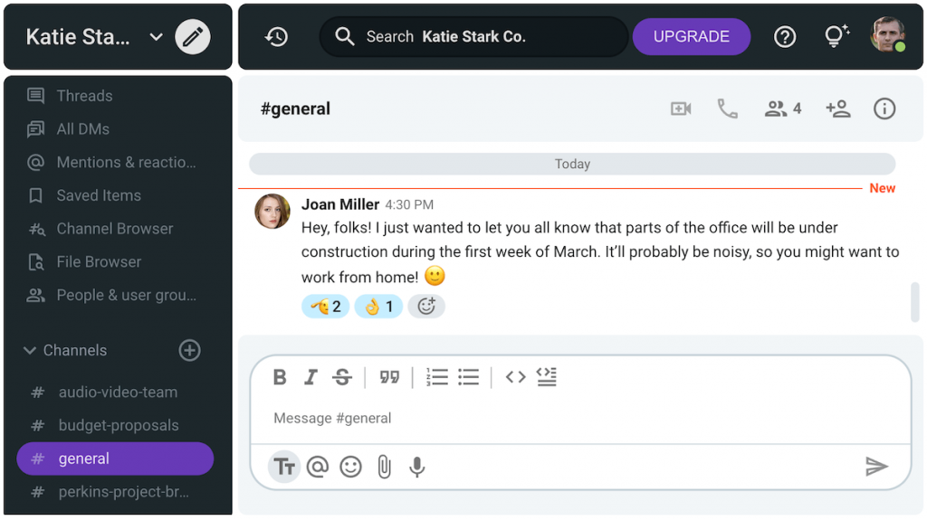 Types of communication - Pumble