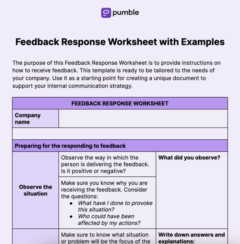 28 Internal Communication Message Templates and Worksheets