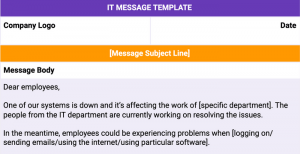 28 Internal communication message templates and worksheets – Knowledge hub