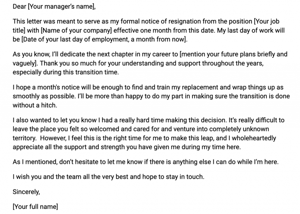 How to Write a Resignation Letter With Templates