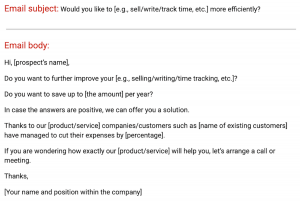 How to write a sales email: 25 templates and examples