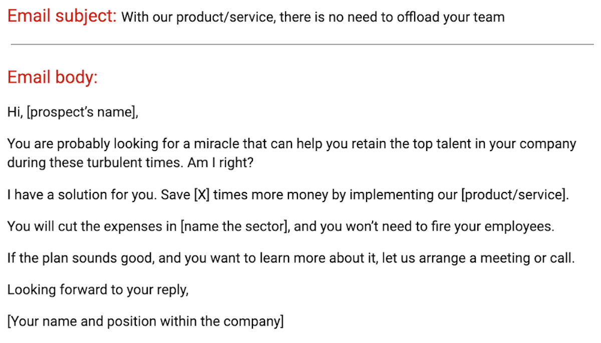 How to write a sales email: 25 templates and examples