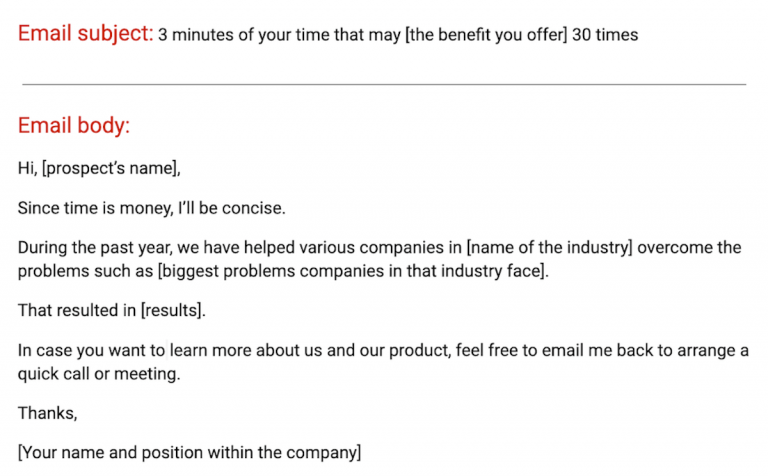 How to write a sales email, with templates and examples